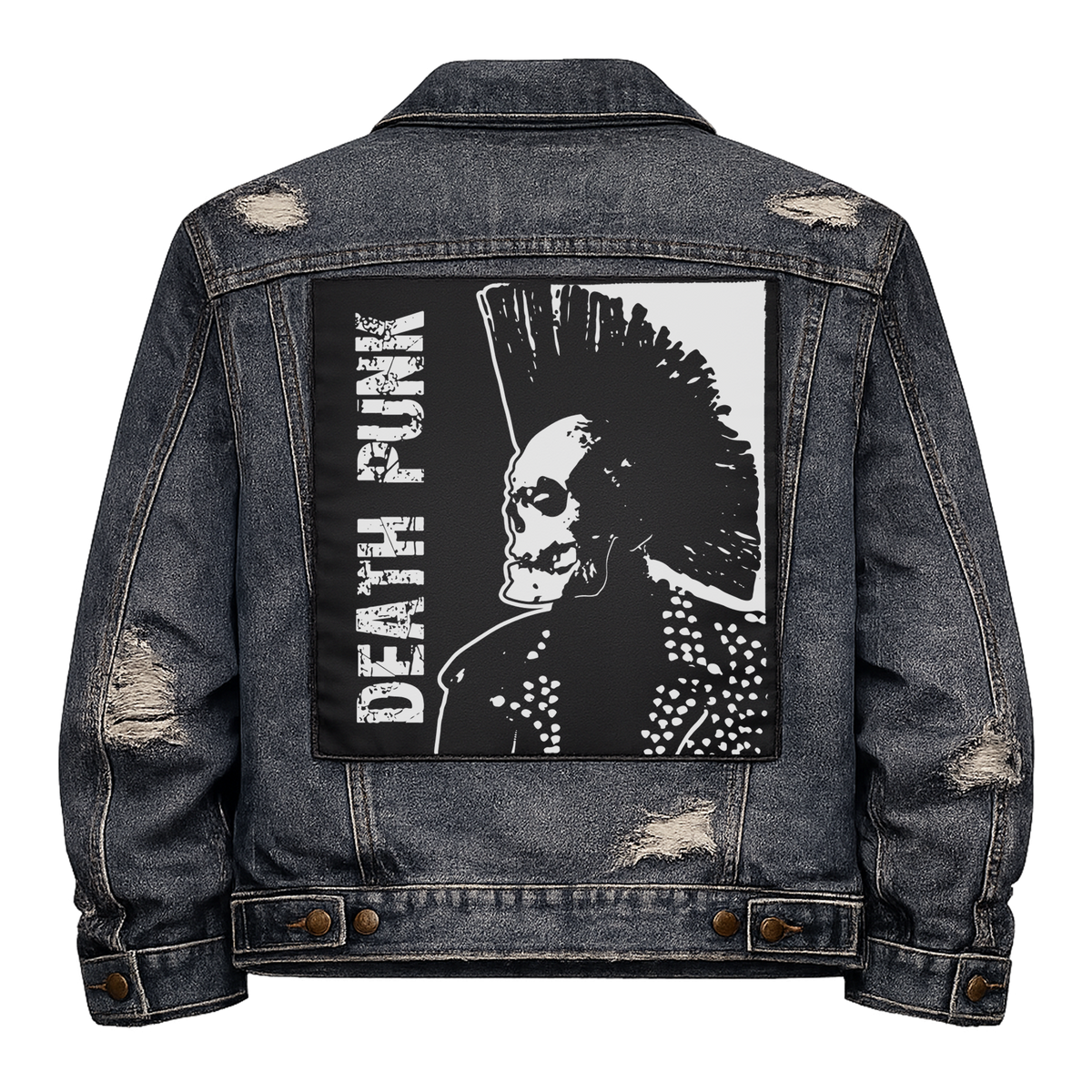 Death Punk Back Patch – Chaos Creations